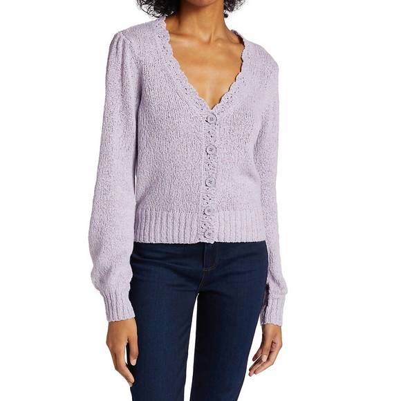 PAIGE | Sweaters | New Paige Joyce Cardigan In Lavender Multi | Poshmark
